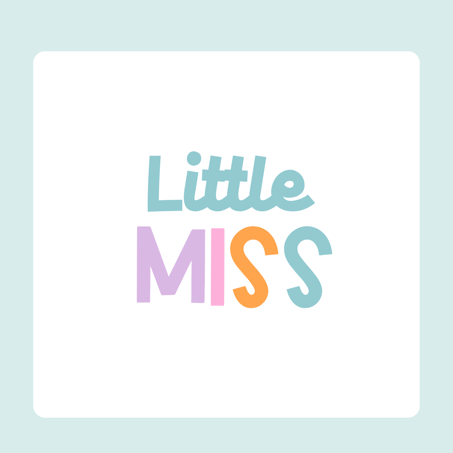 Discover Little Miss: Playful Charm and Delightful Characters – Keen ...