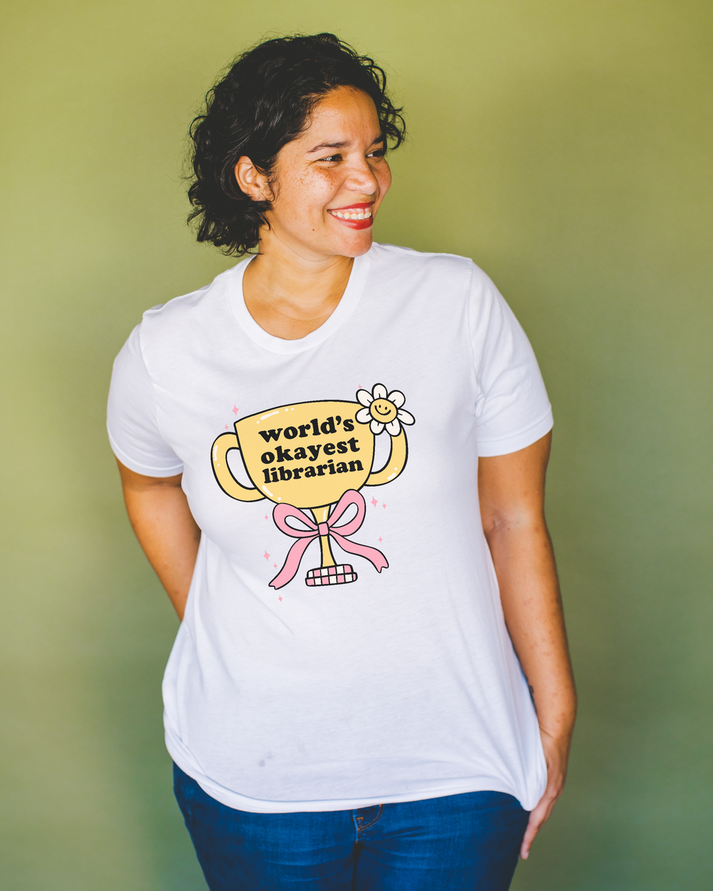 Keen Bee Studio Librarian Tshirts